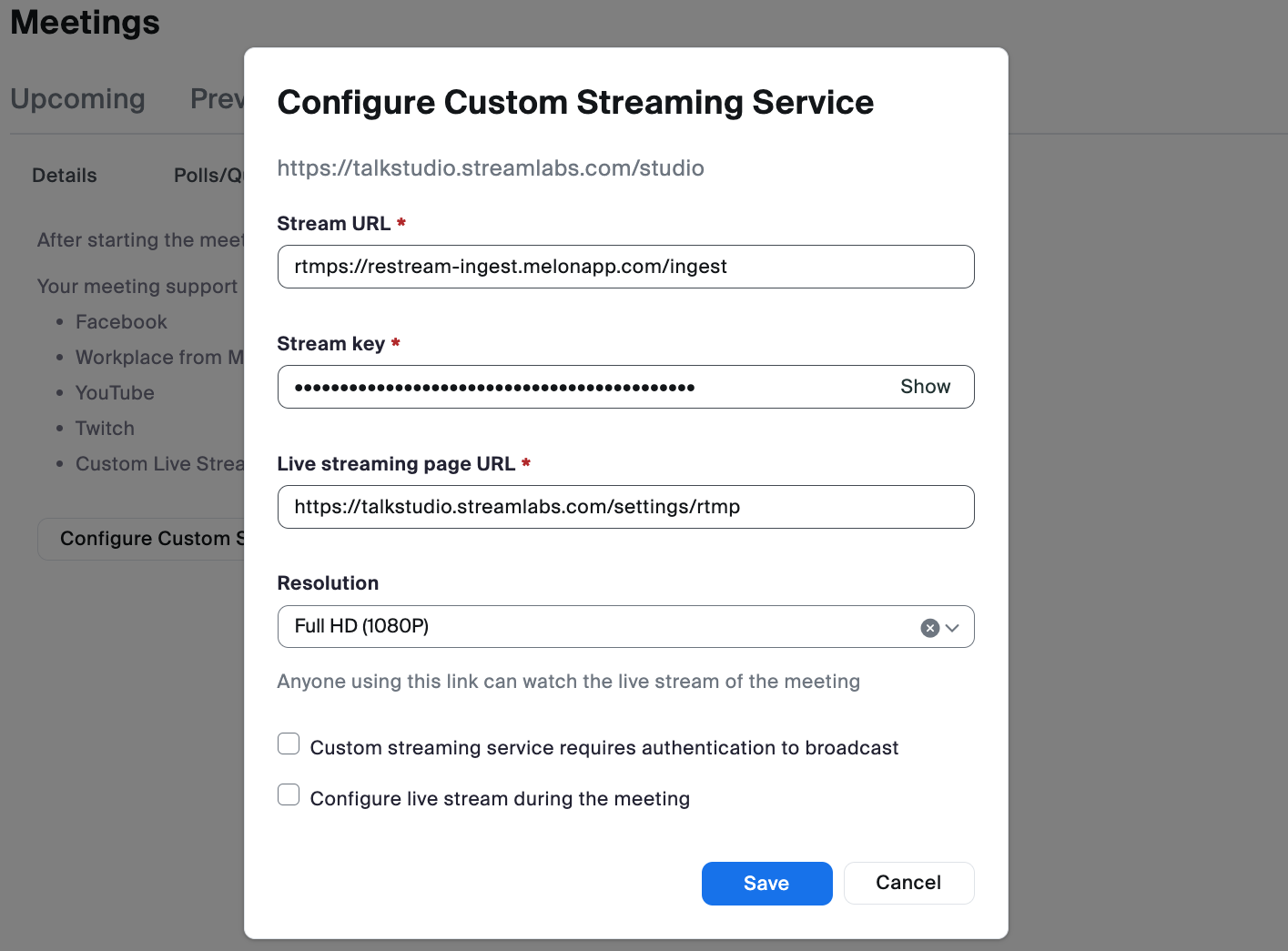 Stream From Zoom to Talk Studio - Full Guide | Streamlabs